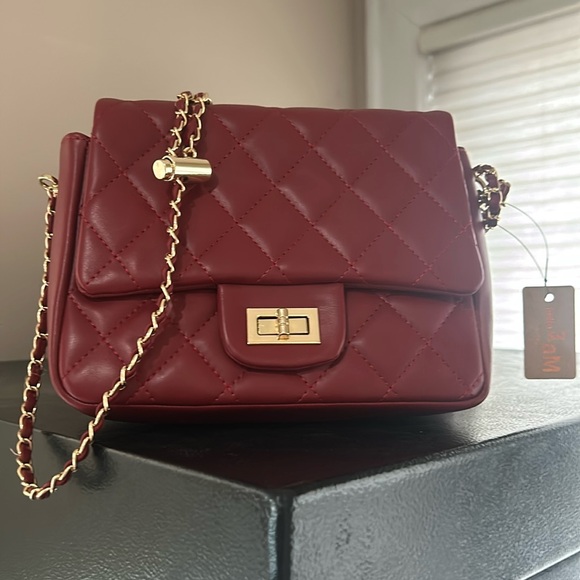 3am forever | Bags | 3am Foreverdark Red Quilted Crossbody Bag | Poshmark